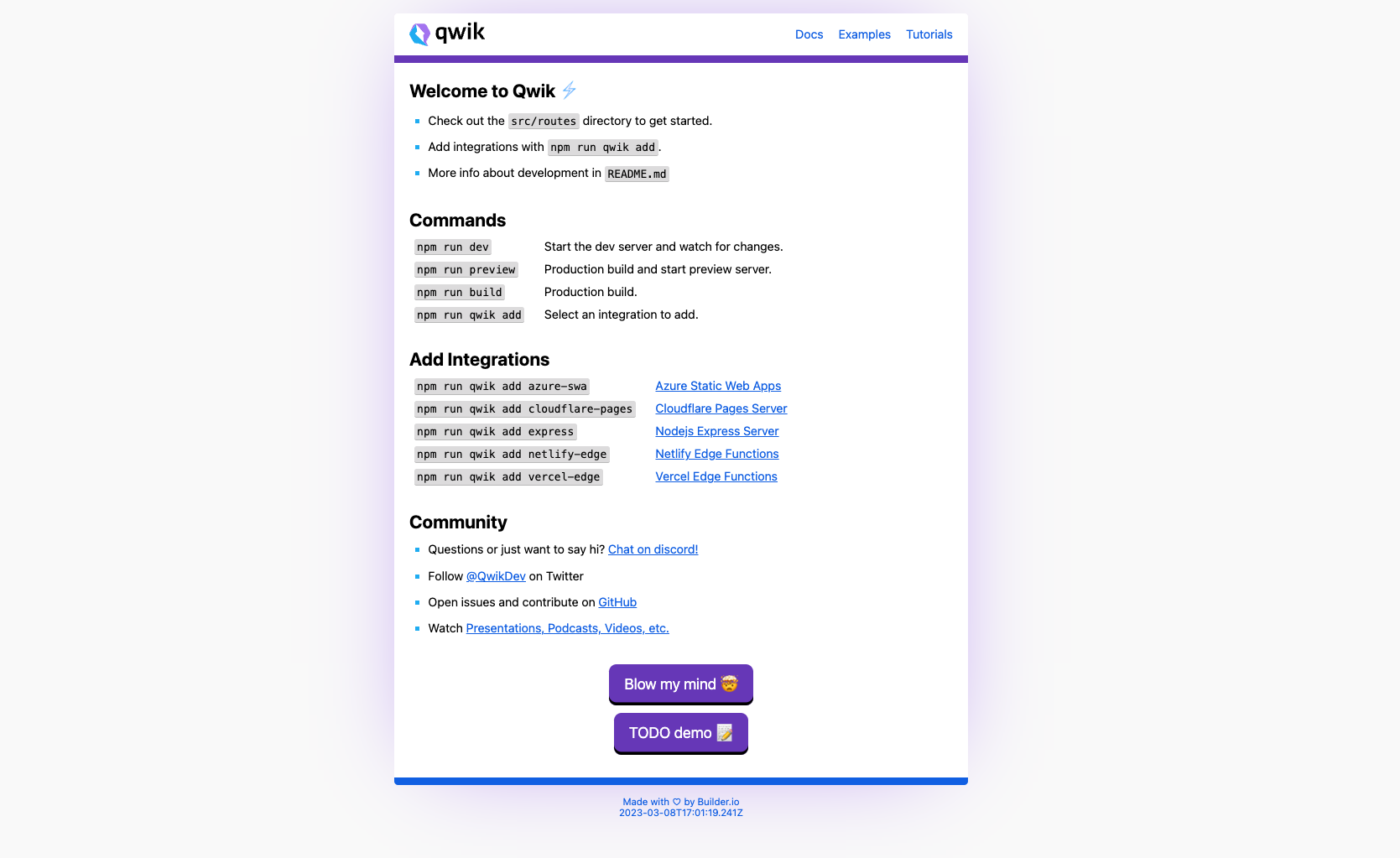 Primeros pasos con Qwik